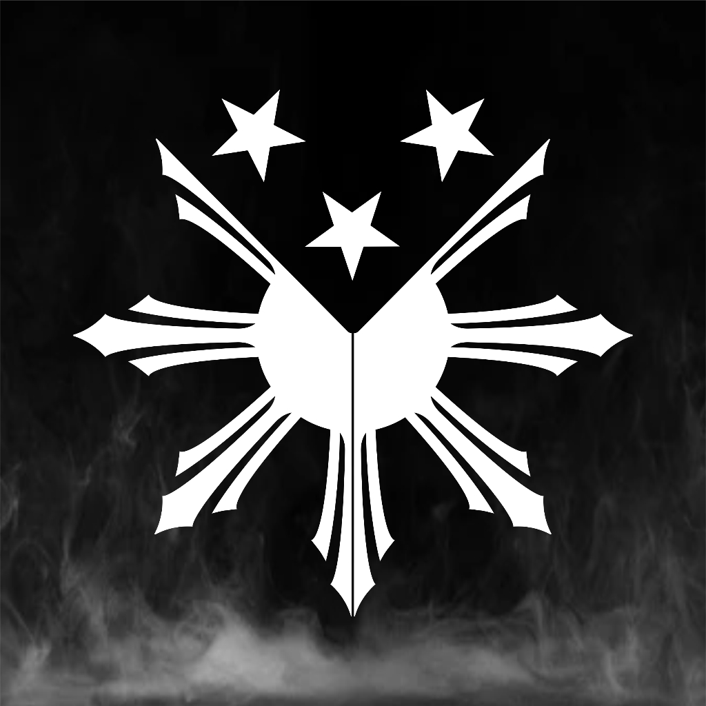 ORIGINAL 3 STARS AND THE SUN TYPE 1 decal sticker cutout for car ...