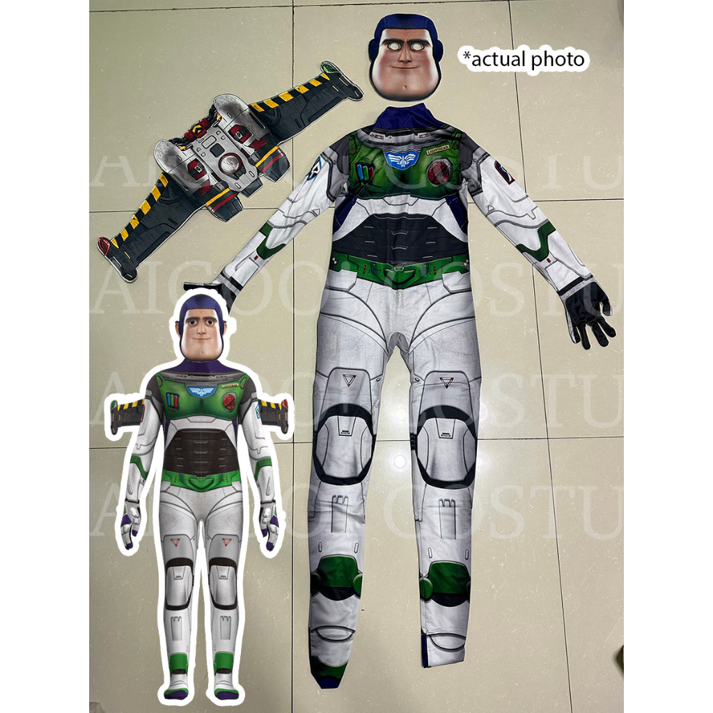 Disney Toy Story Buzz Lightyear Costume for Men Halloween TV Movie ...