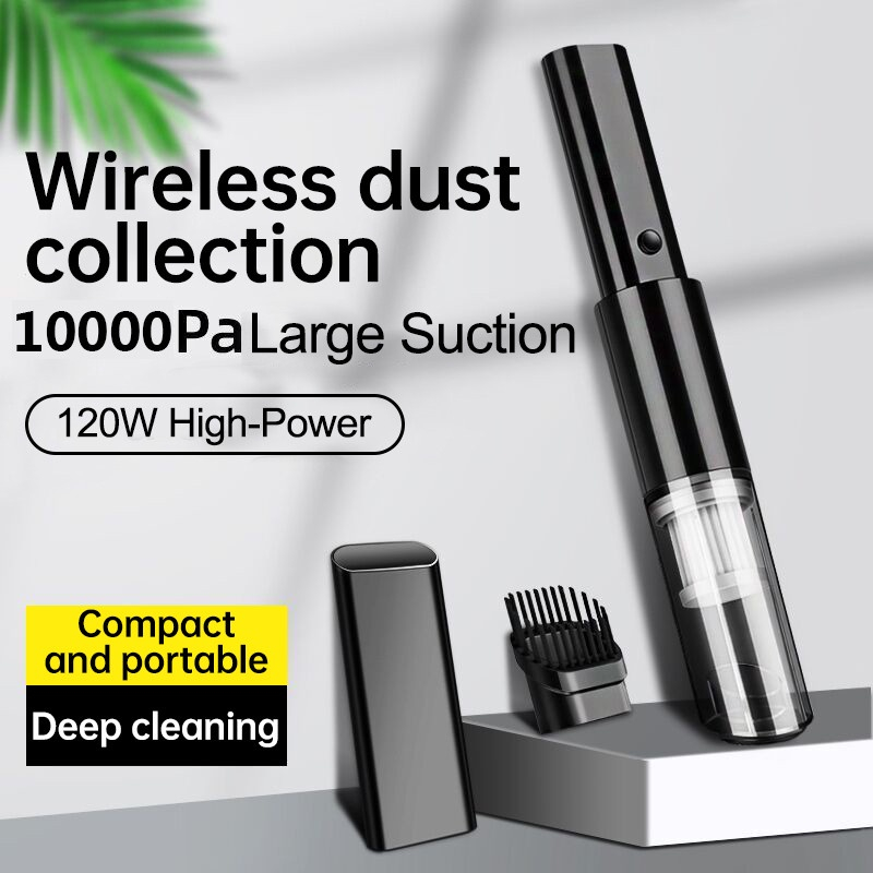 10000PA Portable Vacuum Cleaner Wireless Mini vacuum cleaner For Home ...