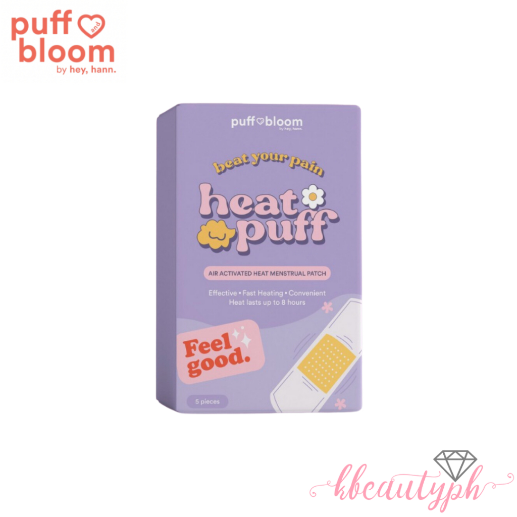 Puff & Bloom Heat Puff (Air Activated Heat Menstrual Patch) | Shopee ...