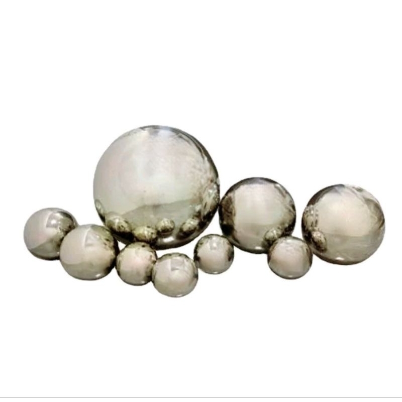 304 & 202 STAINLESS Silver Ball Stainless Silver Ball Stainless Hollow ...