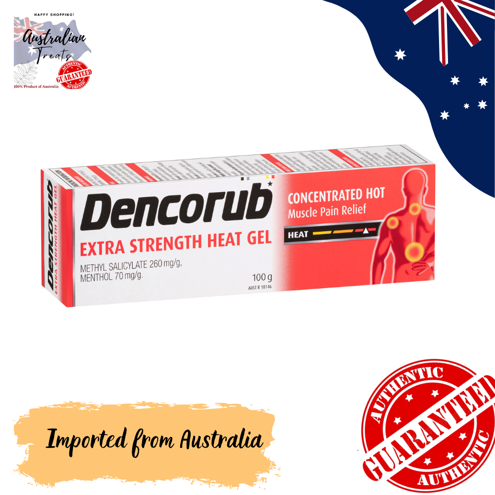 Dencorub Extra Strength Heat Gel 100g | Shopee Philippines