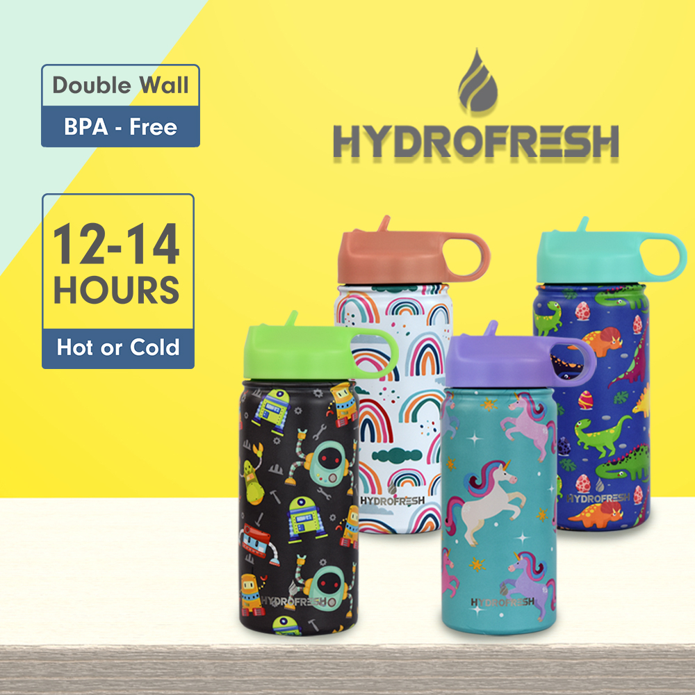 Surplus Hydrofresh V6 Printed Flask with straw 430mL | Shopee Philippines