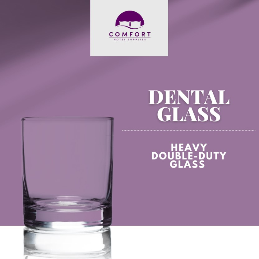 Comfort Homes Hotel Lowball Glass - Heavy Duty Glass for Resort, Hotel ...