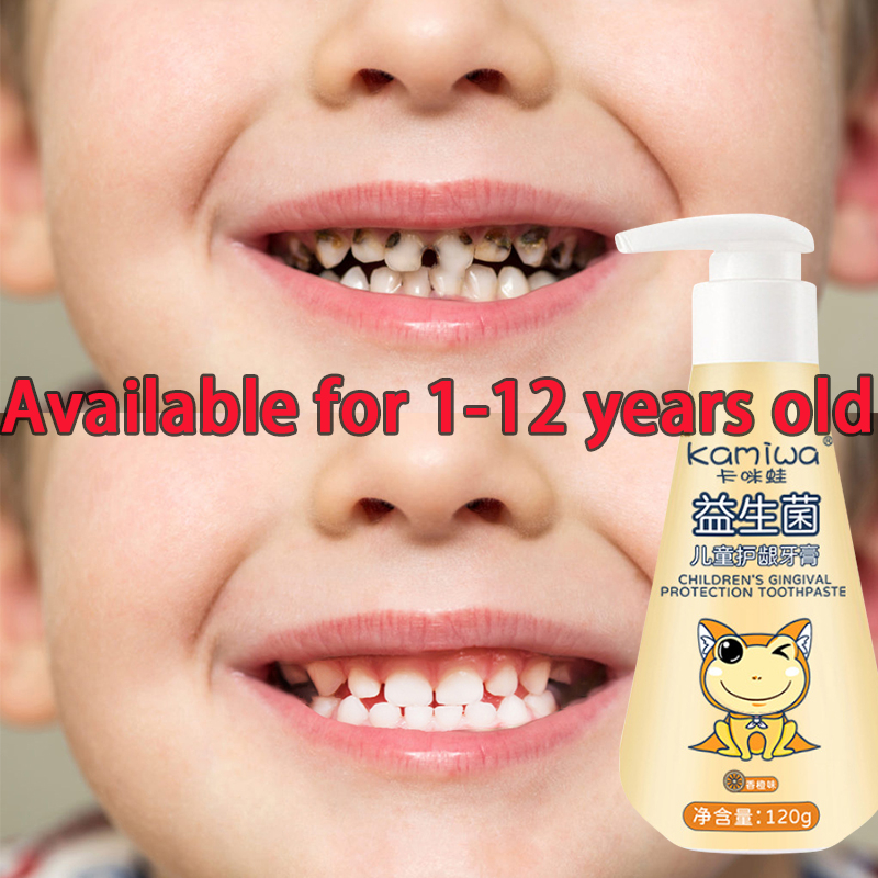 Probiotic Children's Toothpaste Whitening Toothpaste 3-12 years old ...