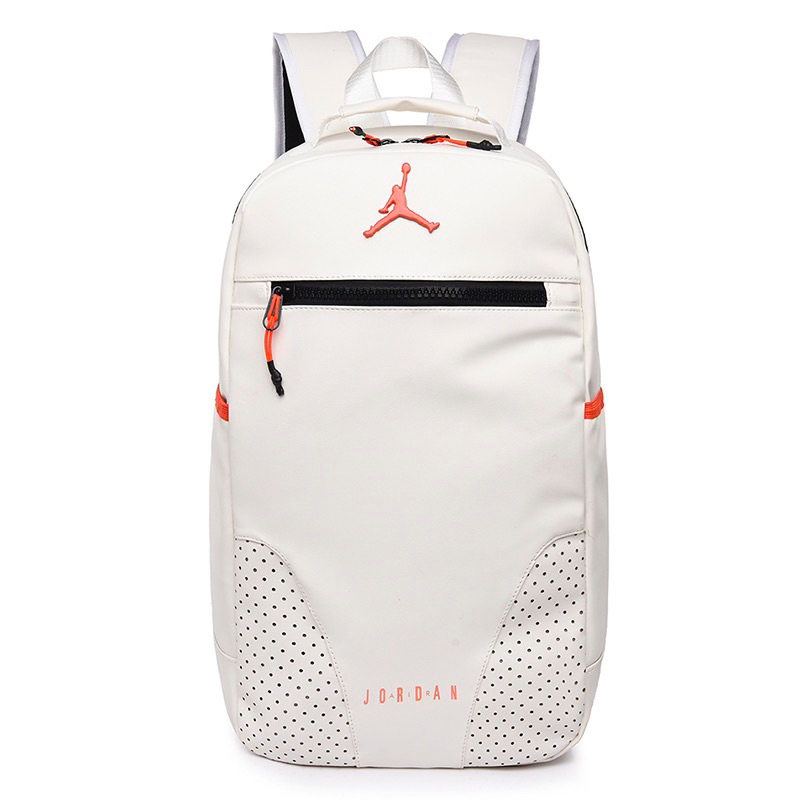 COD Air Jordan backpack AJ leather backpack (travel bag school backpack ...