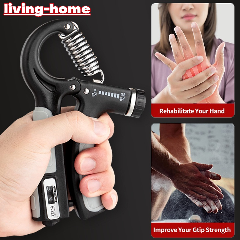 R-shaped adjustable and countable grip strength exercise enhancer grip ...