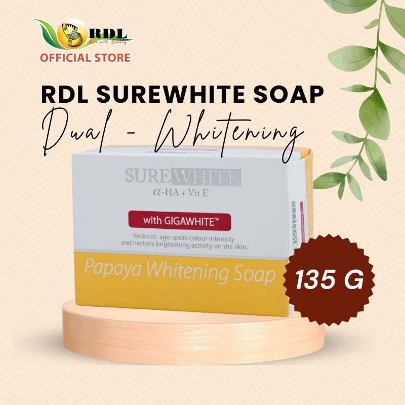 RDL Surewhite Soap 135g | Shopee Philippines