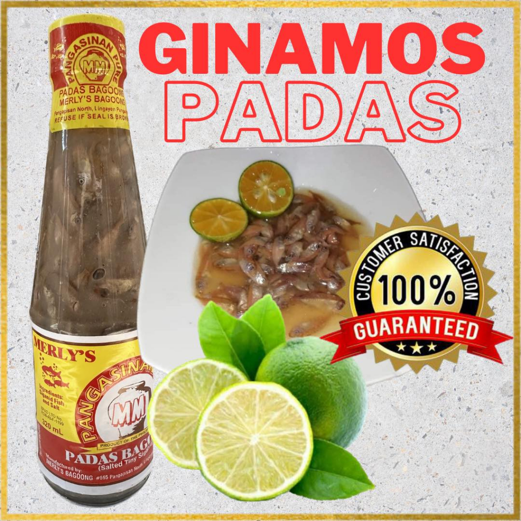 Original Padas Pangasinan 320ML Export Quality GINAMOS | Shopee Philippines