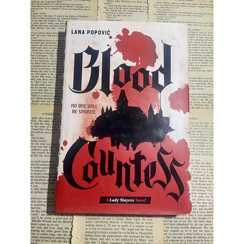 BOOKSALE : Blood Countess by LANA POPOVIC (HB) | Shopee Philippines