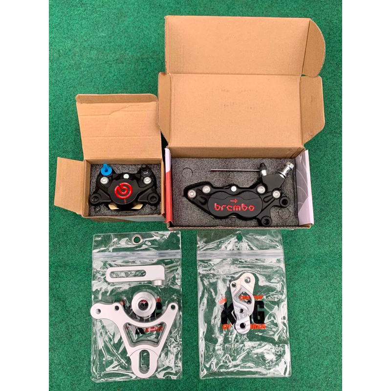 4pot 2pot Caliper w/bracket For Sniper 150/155 | Shopee Philippines