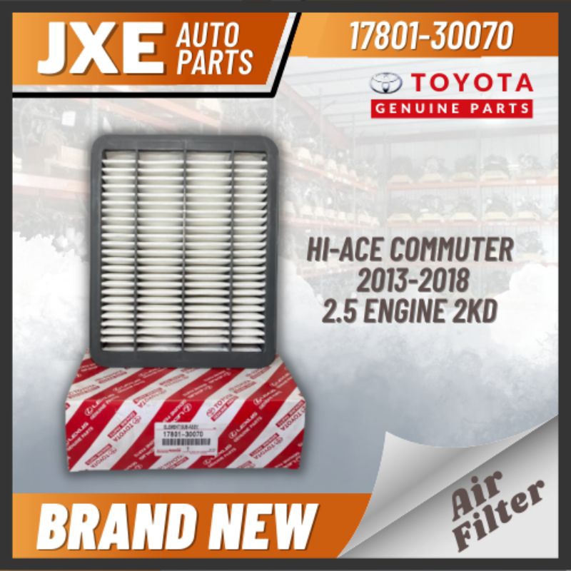 Toyota Cabin Air Filter for Hi-Ace Commuter 2013-2018 2.5 Engine 2KD ...