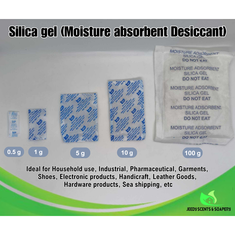Silica gel (Moisture absorbent Desiccant) | Shopee Philippines