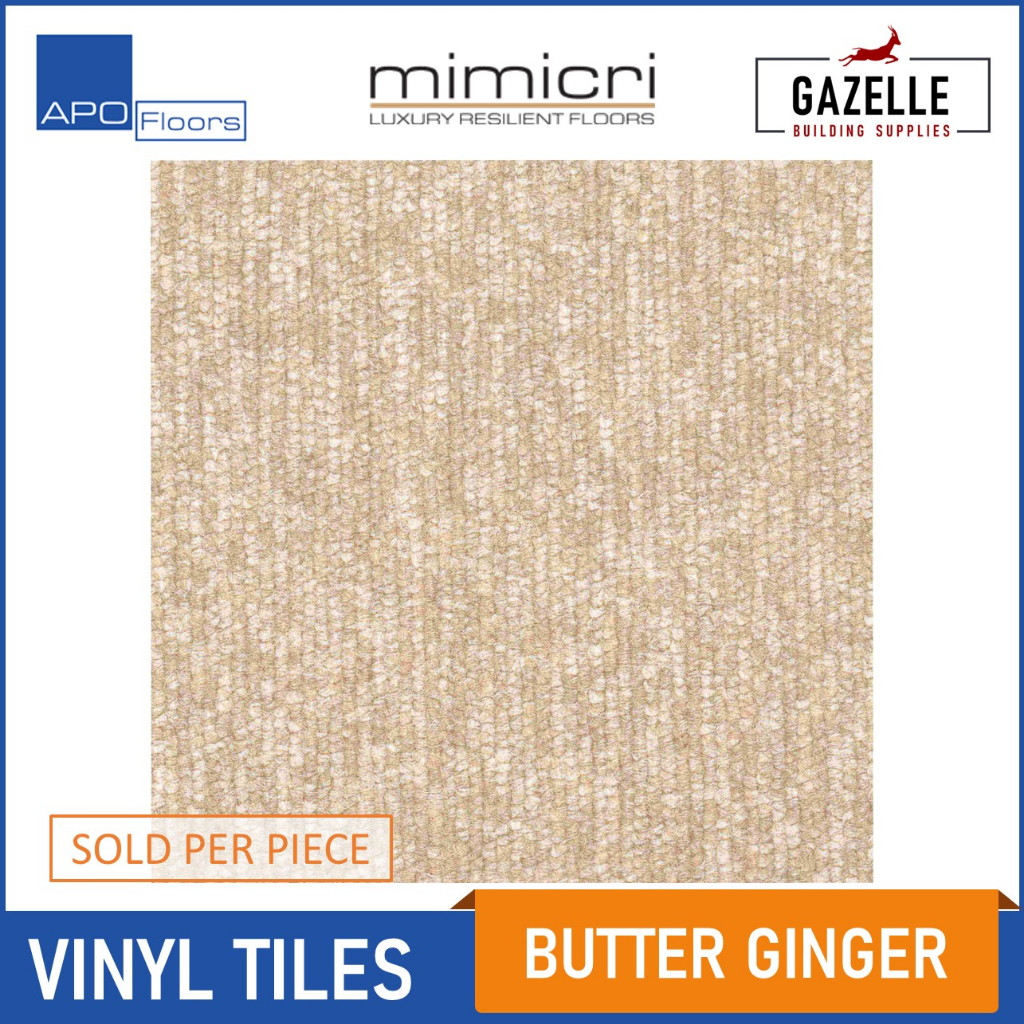 Apo Floor Vinyl Tiles Mimicri Carpet, and Stone Series 3mm Thick 450mm ...