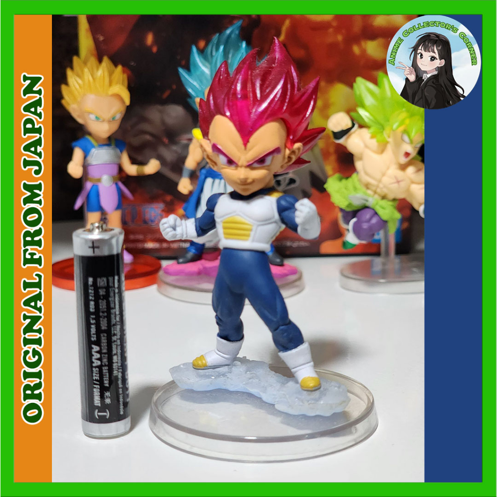Super Saiyan God Vegeta Dragonball Super UG Ultimate Grade Gashapon ...