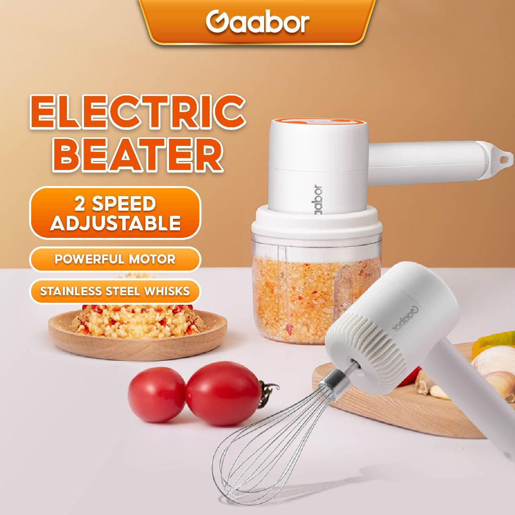Gaabor by Winland 2 in 1 Universal Electric Beater Mixer & Mincer ...