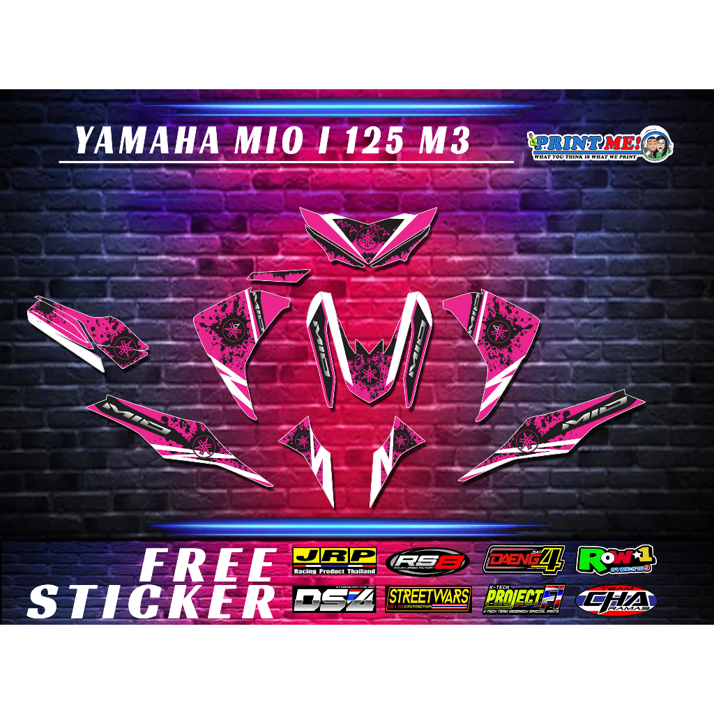 YAMAHA MIO I 125 STICKER FULL DECAL | Shopee Philippines