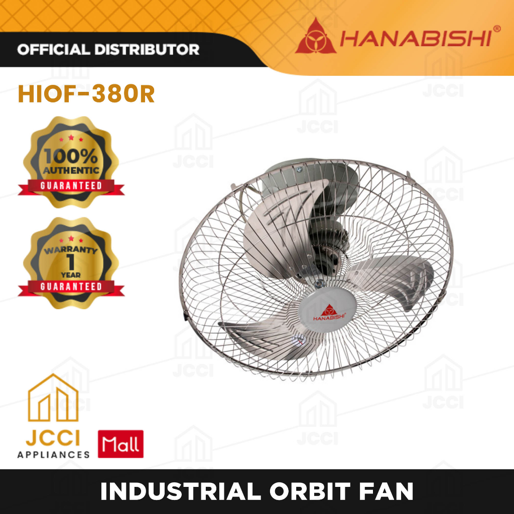Hanabishi Industrial Orbit Fan 18" High Velocity Stand Fan Original ...