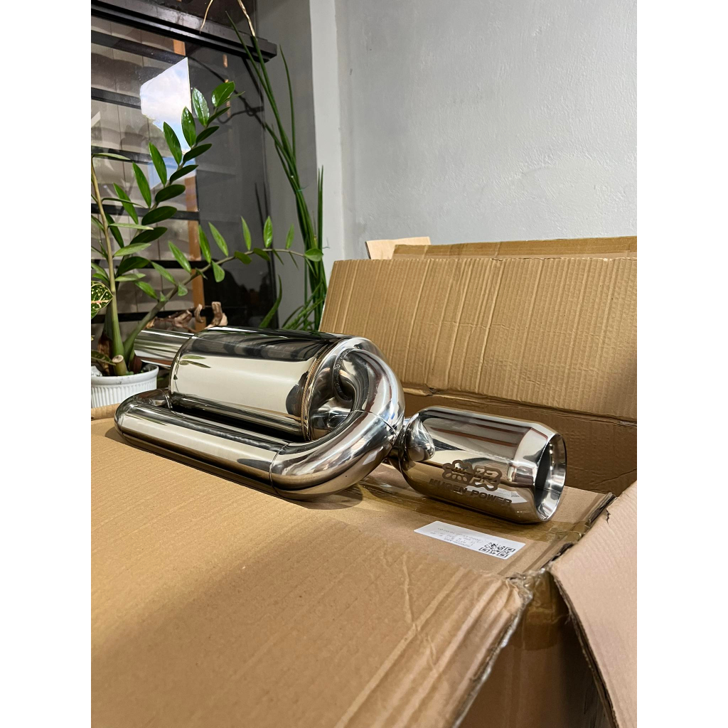 MUGEN Twin Loop Exhaust / Muffler | Shopee Philippines