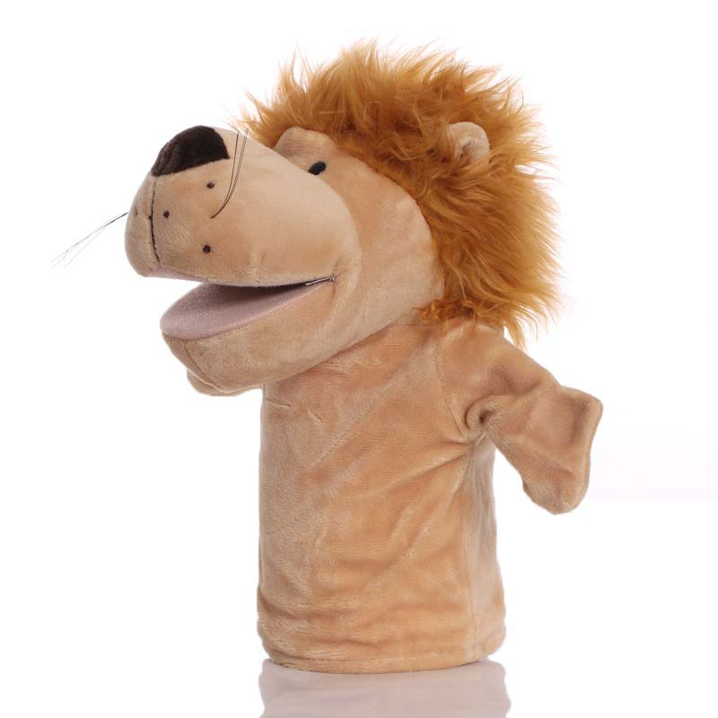 Story Animal Hand Puppet Cartoon Finger Plush Toys Educational Pretend ...