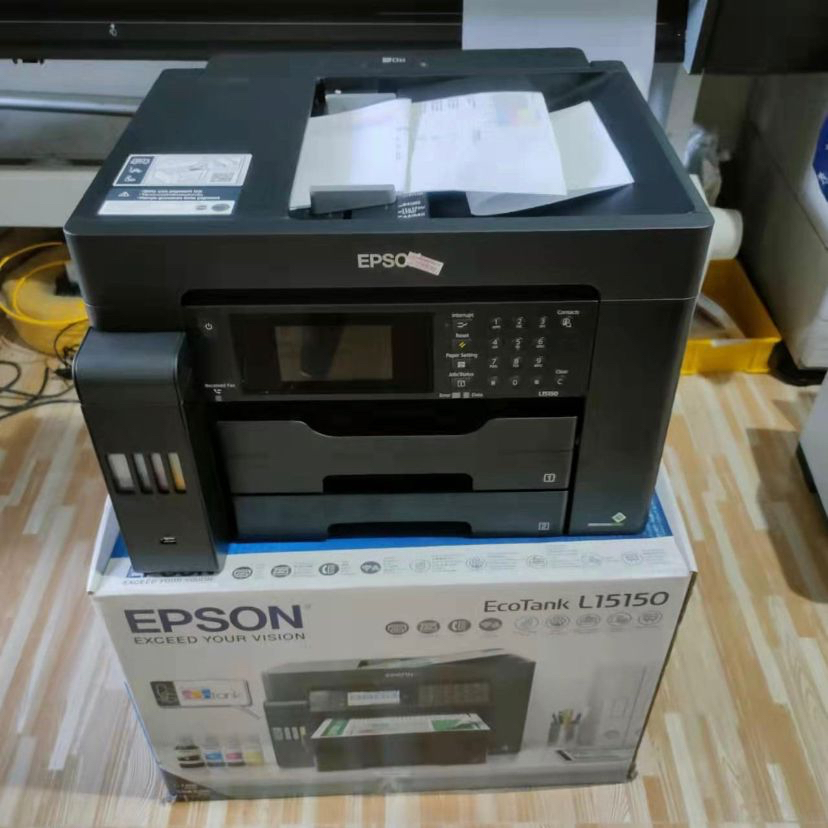 EPSON EcoTank L15150 All-in-One Wireless Ink jet Printer with Fax ...