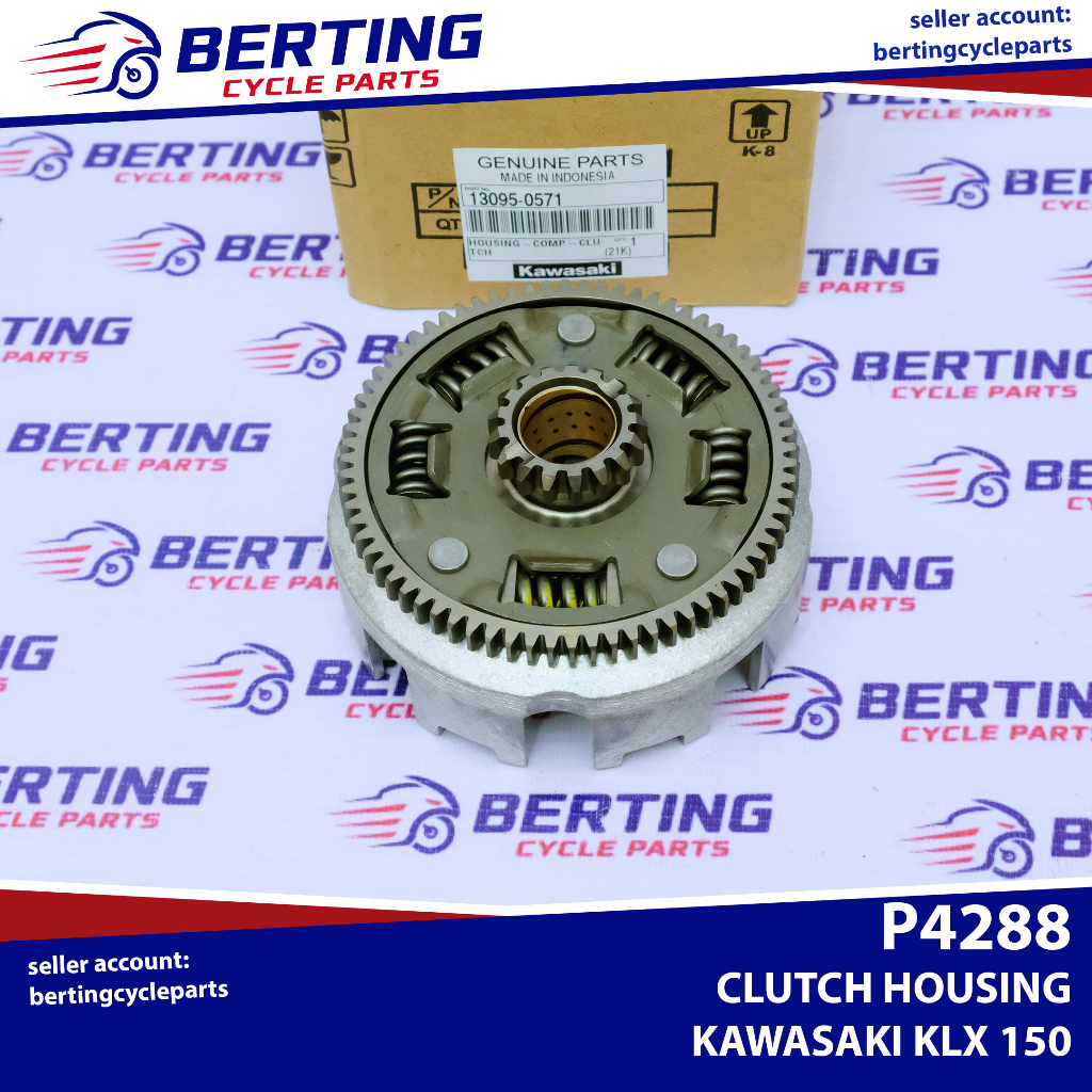 CLUTCH HOUSING Kawasaki KLX 150 Genuine 13095-0571 | Shopee Philippines