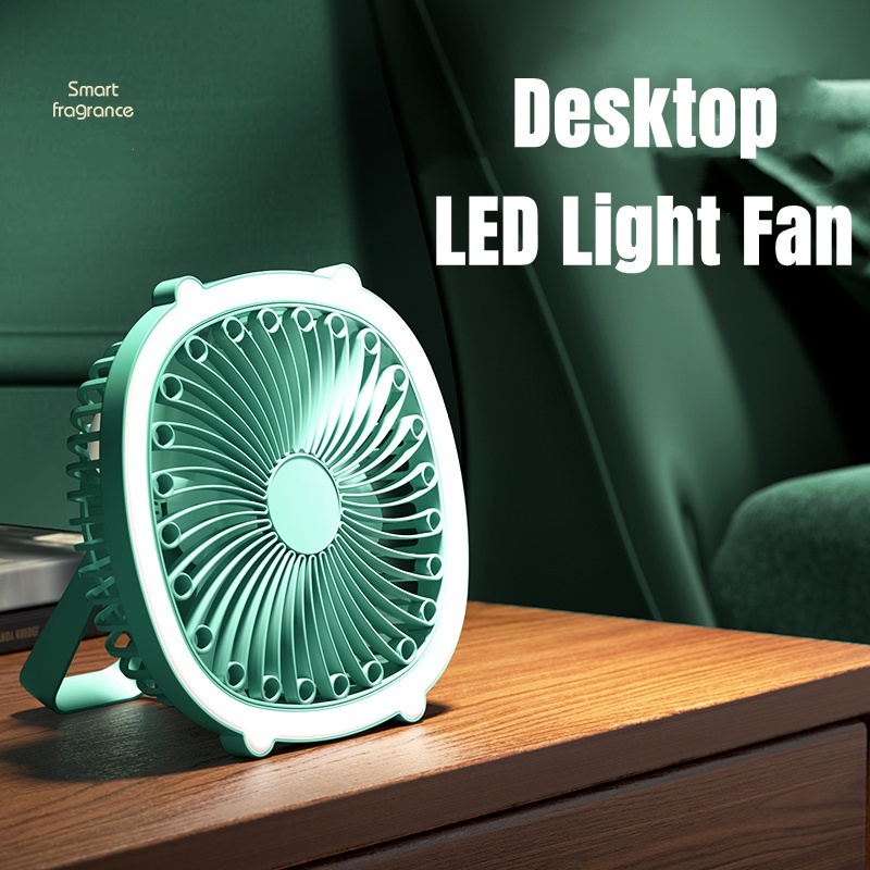 USB Mini Fan Desktop Plug-in Mute Office Student Dormitory Table Fan ...