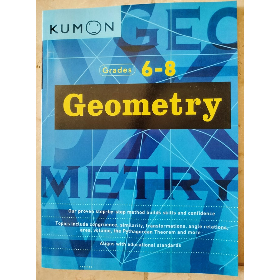 Kumon Grades 6-8 Algebra, Geometry and Word Problems (Brand New ...