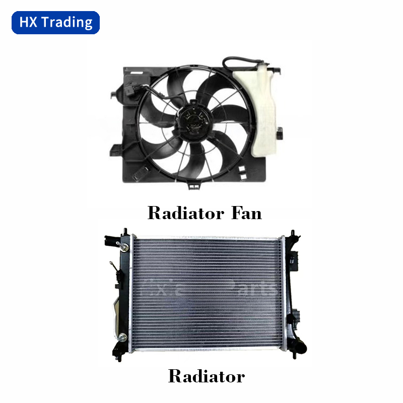 Hyundai Accent Radiator 2011-2014 Model/Fan/Reservior/Shroud Coolant ...