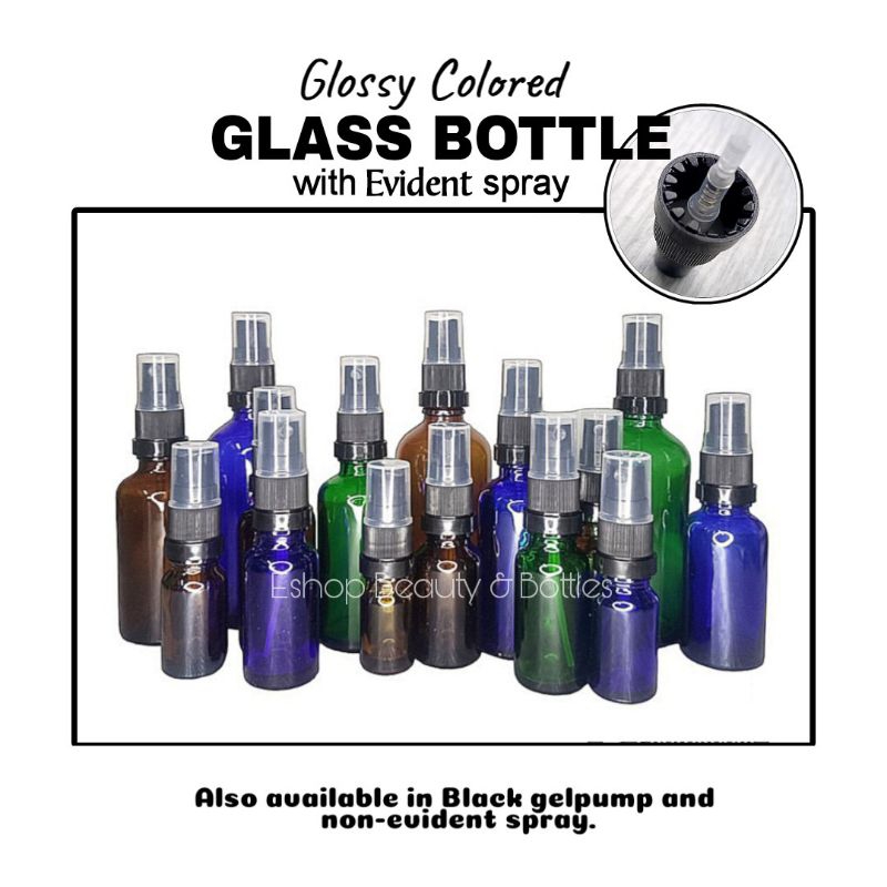 GLOSSY Colored Glass Evident Spray | Shopee Philippines