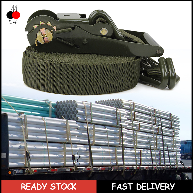 10M Truck Binding Belt Heavy Duty Adjustable Vehicle Ratchet Tie Down ...