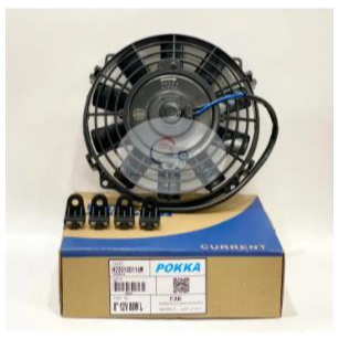 POKKA Auxiliary Fan Assembly Universal 8'' 12V 80W Push / Pull High ...