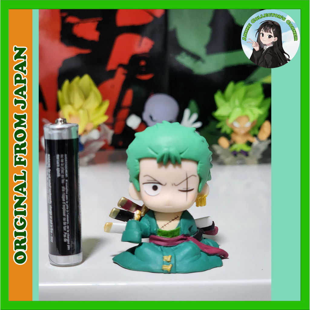 Roronoa Zoro One Piece Mini Figure Original form Japan | Shopee Philippines