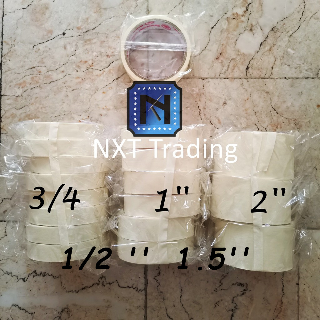 PARAMOUNT/ LICHTVUS Masking Tape per bundle Paper Tape NXT | Shopee ...