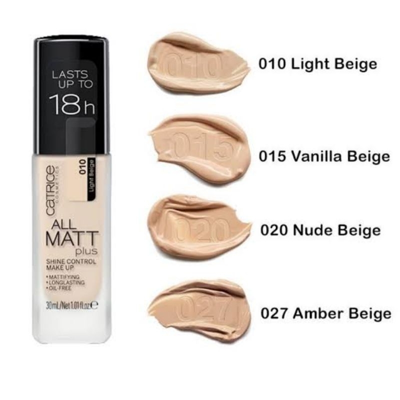 Catrice All Matt Plus- Shine Control Foundation | Shopee Philippines