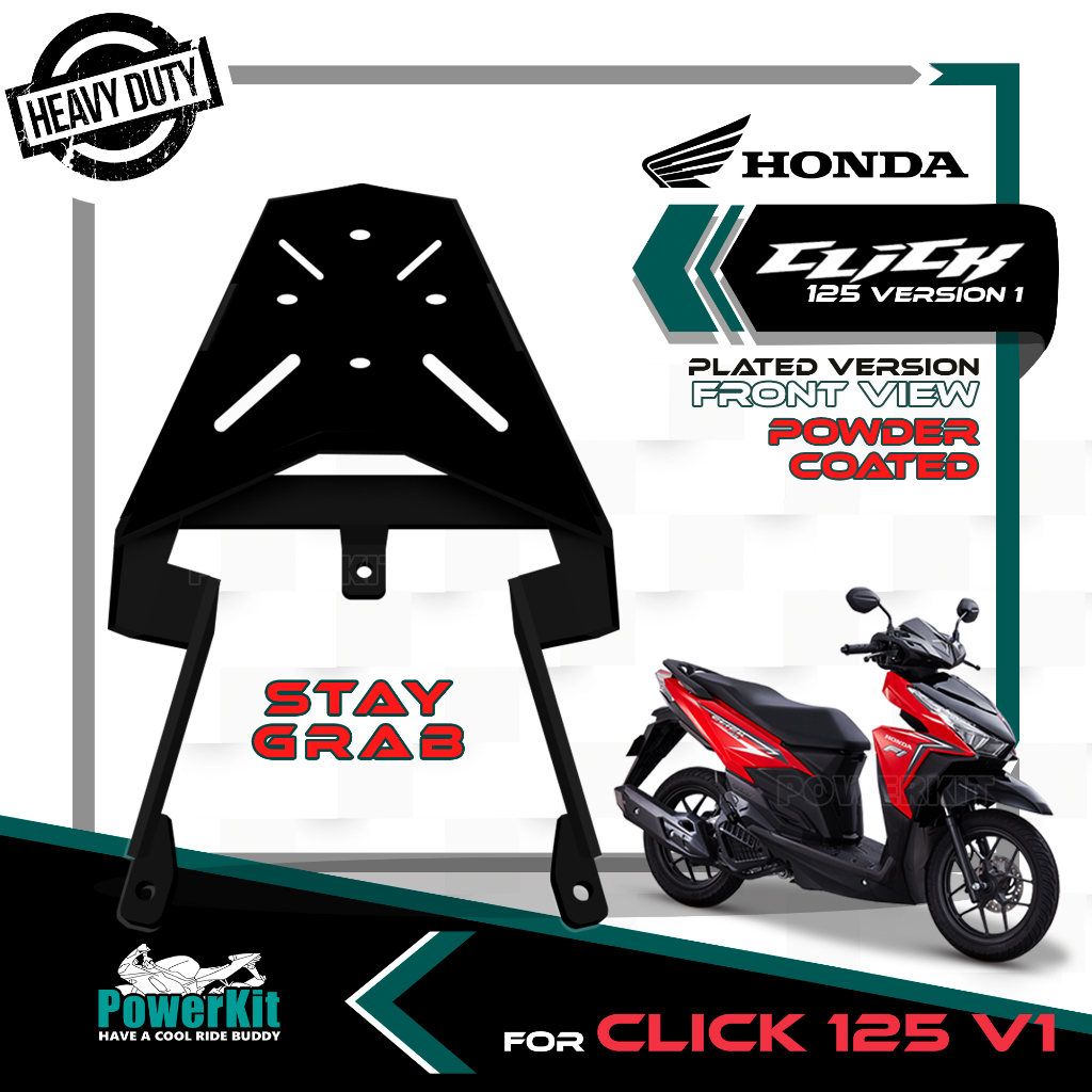 Top Box Bracket for Honda Click125i V1-V3 (Stay Grab Editions ...