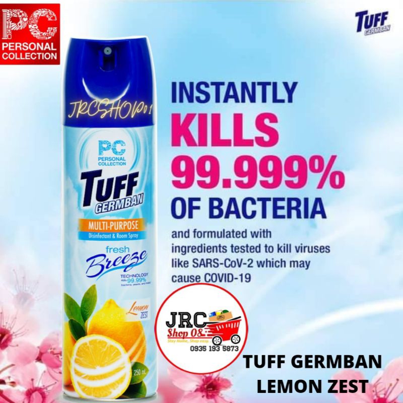 PERSONAL COLLECTION NEW TUFF GERMBAN MULTI SURF PURPOSE DISINFECTANT ...