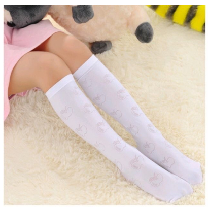 J.N.S_fashion White Long Socks for Kids girls | Shopee Philippines