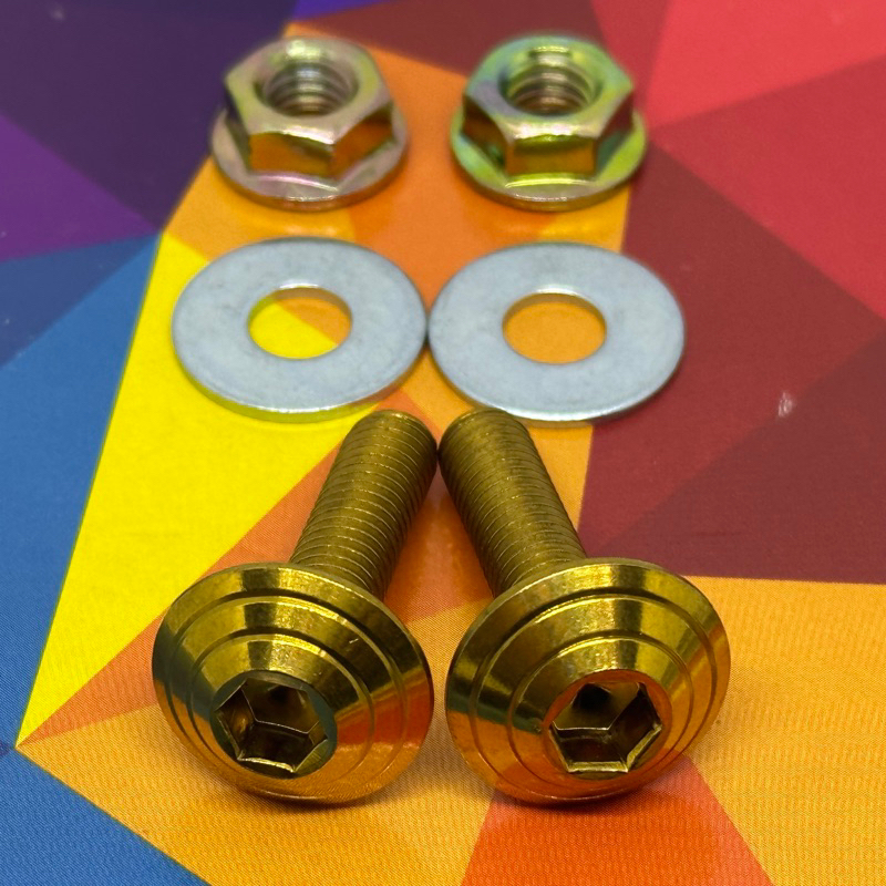 Heng Plate Number Bolts with Free Washer and Nut (SOLD BY PAIR ...