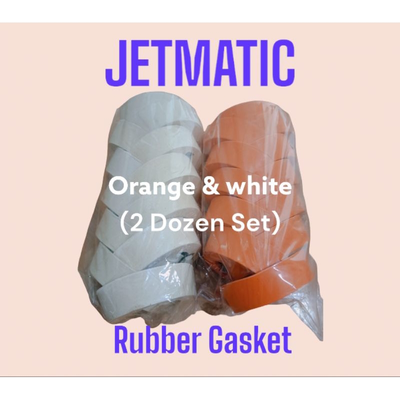 Sapatilya Heavy Duty Jetmatic Rubber Gasket 2 Dozen Set / Pump Spare ...