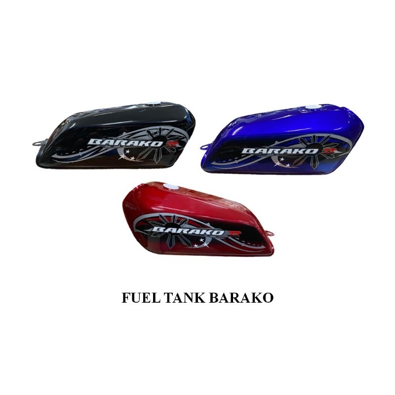MOTORCYCLE FUEL TANK FOR KAWASAKI BARAKO V2 WITH FREEBIES TANK CAP ...