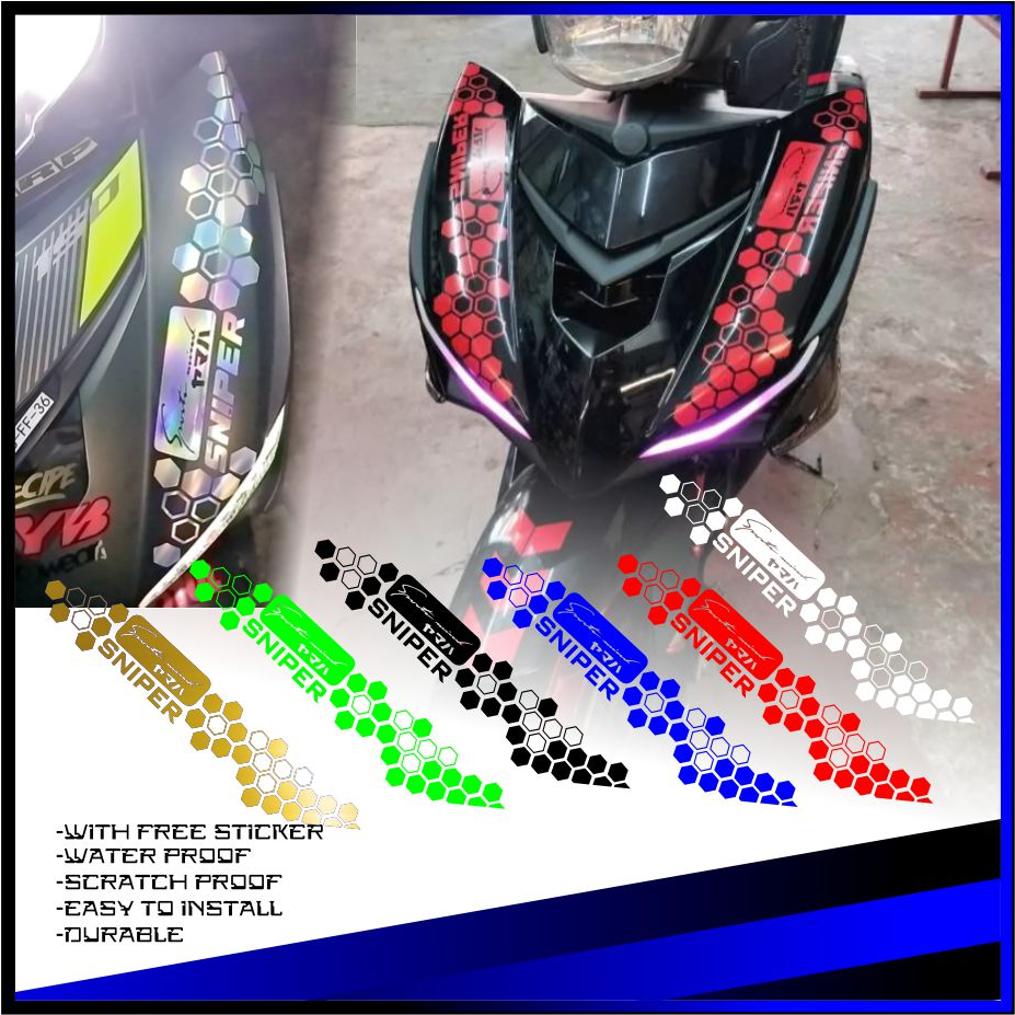 Sniper150 Honeycomb Cut Out Sticker Good Quality | Shopee Philippines