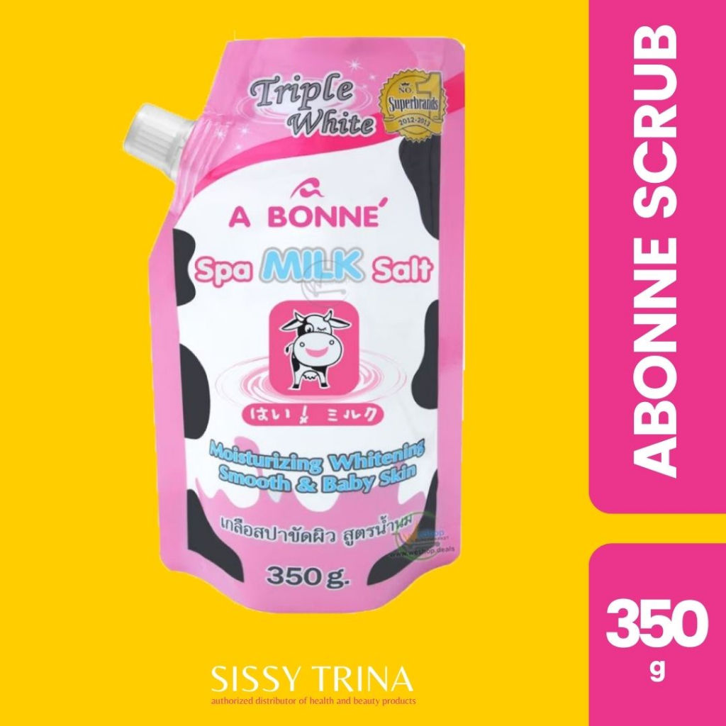 Abonne Spa Salt Milk Scrub from Thailand Body Scrub | Shopee Philippines