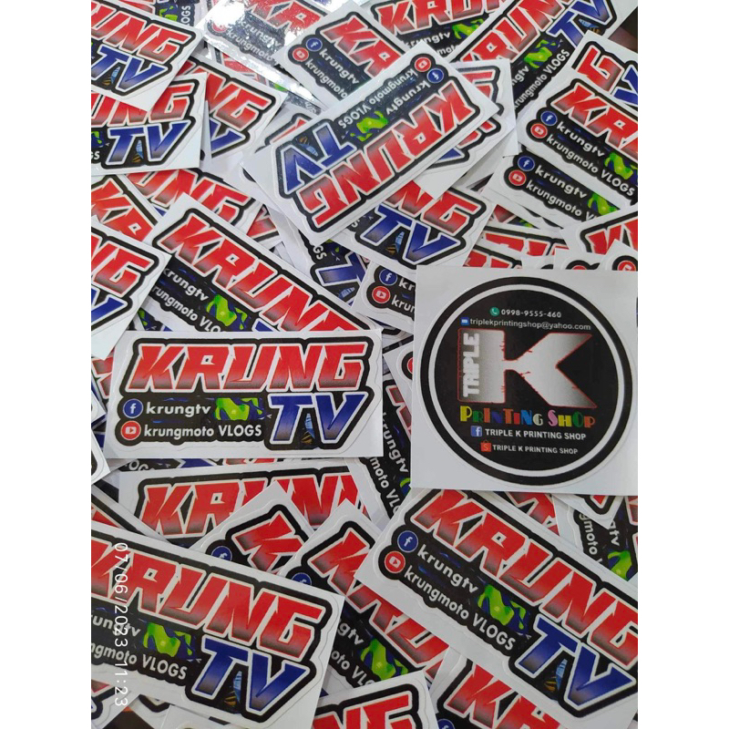 50pcs PERSONALIZE STICKER MOTOVLOGGER SHOP STICKER | Shopee Philippines