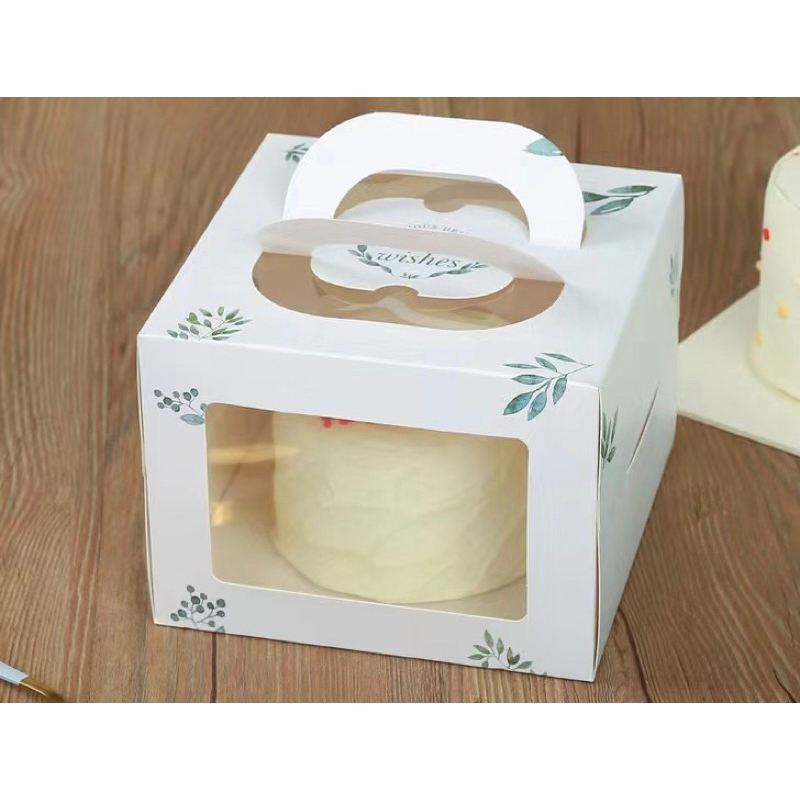 10 PCS Cake Box | Pastry Box | Bento Cake box with window 4" Cake Box ...