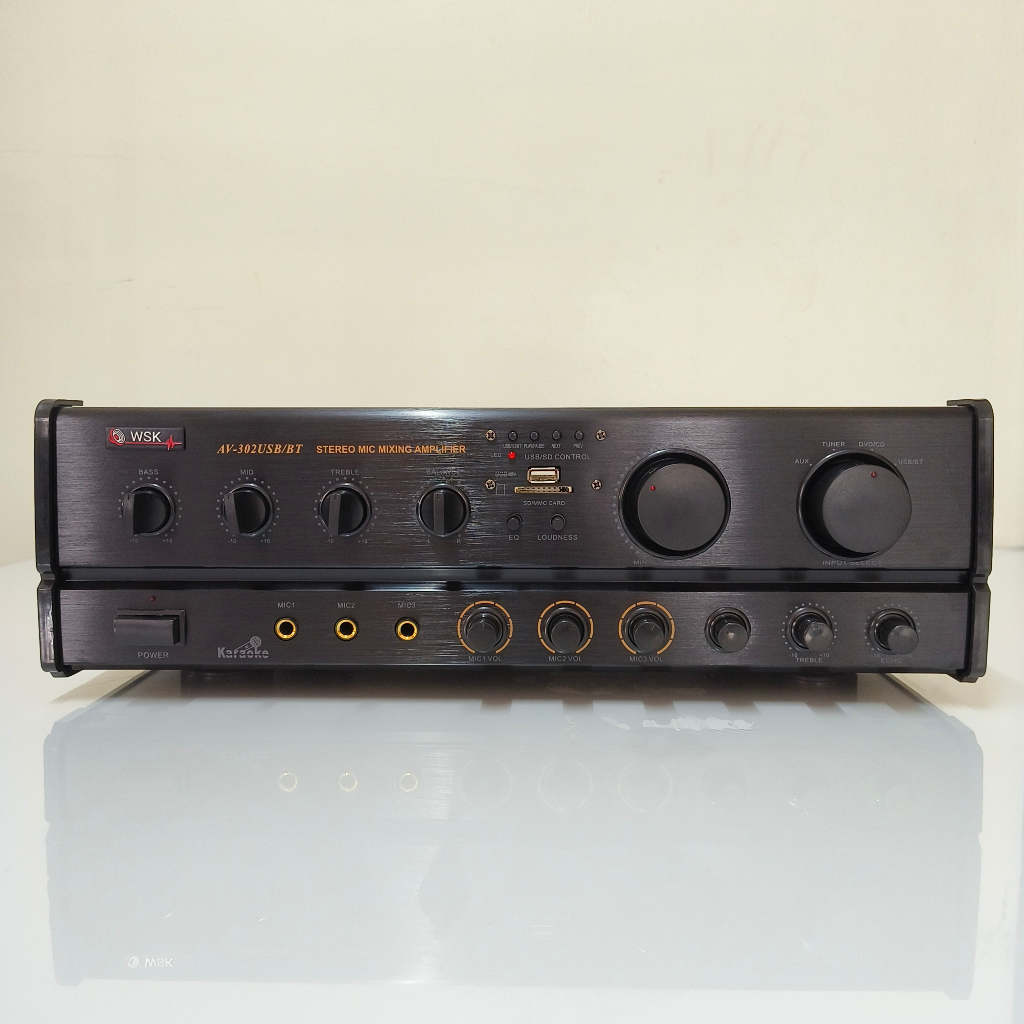 Golden Eagle AV-302 USB/BT Professional Stereo Microphone Mixing ...