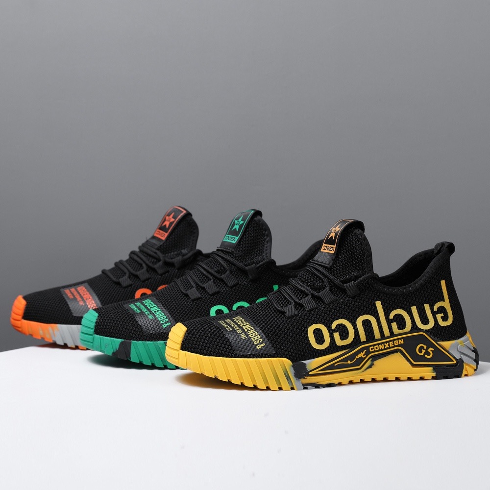 COD Korean style men's sports running shoes for men breathable men ...