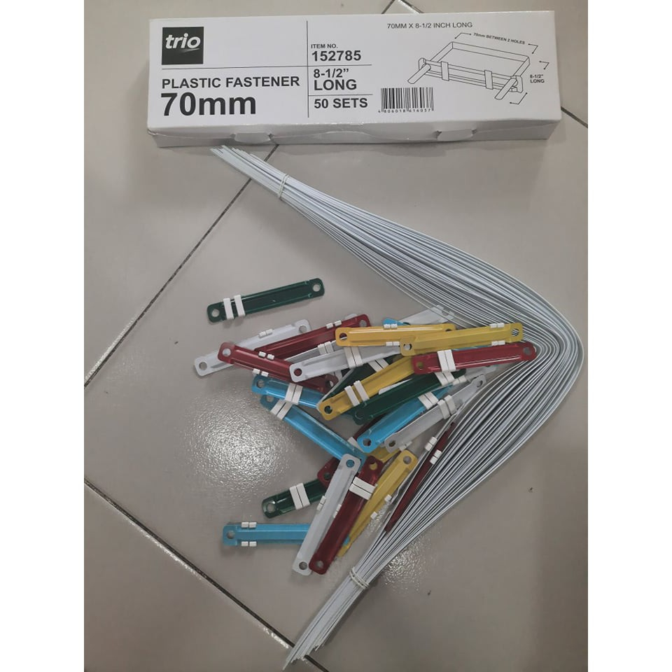 Extra Long PLASTIC FASTENER 70mm (1BOX ) | Shopee Philippines