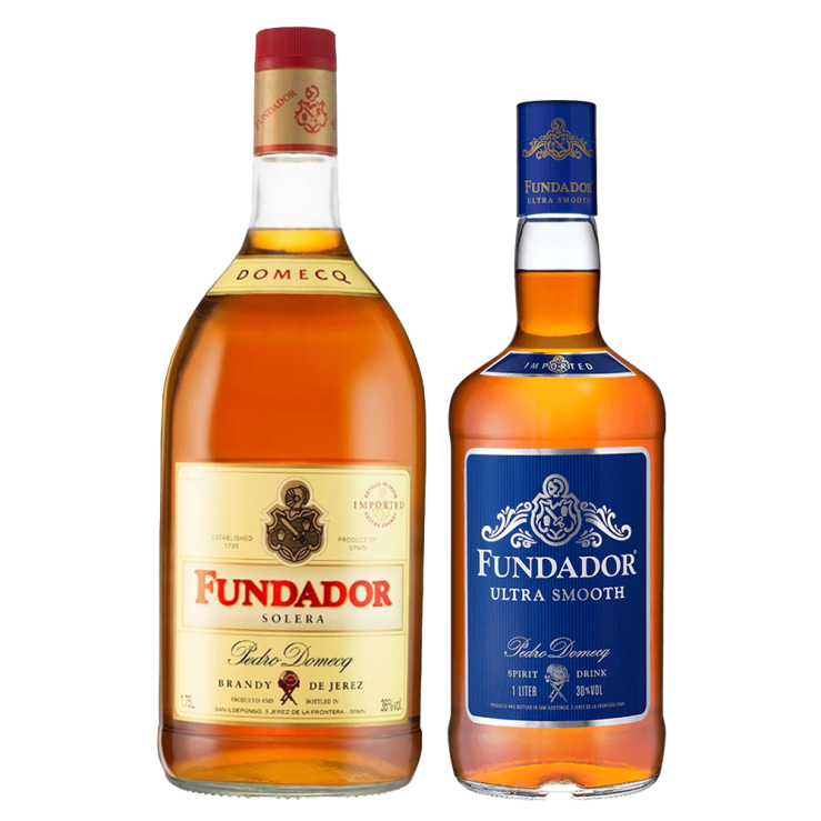 Fundador Bundle: Fundador Solera 1.75L + Fundador Ultra Smooth 1L ...