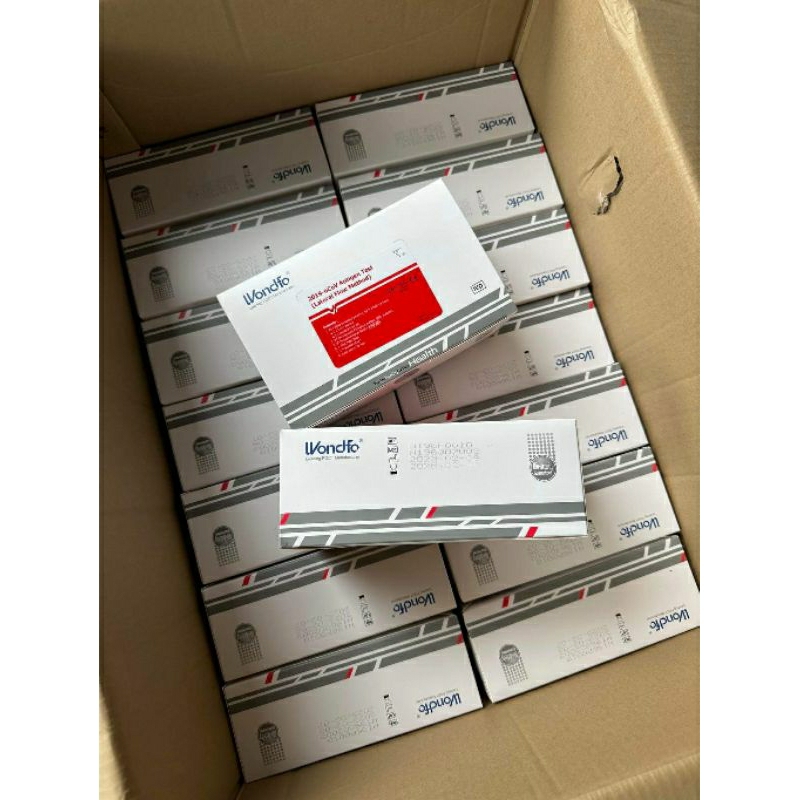 Nasal Home Self Testing Kit Wondfo (20Test/Box) | Shopee Philippines